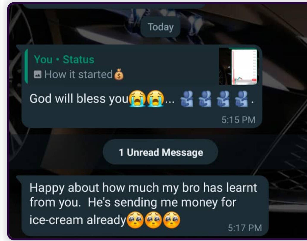 How to make your first 1M online through trading forex.